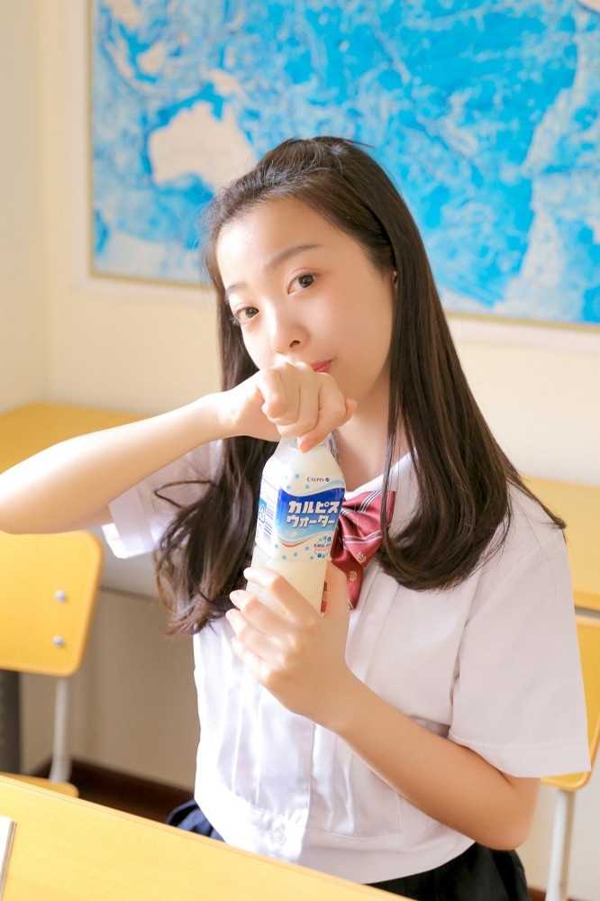 JK制服少女校园甜美风写真图片 - 第 3 页-mm171美女图片